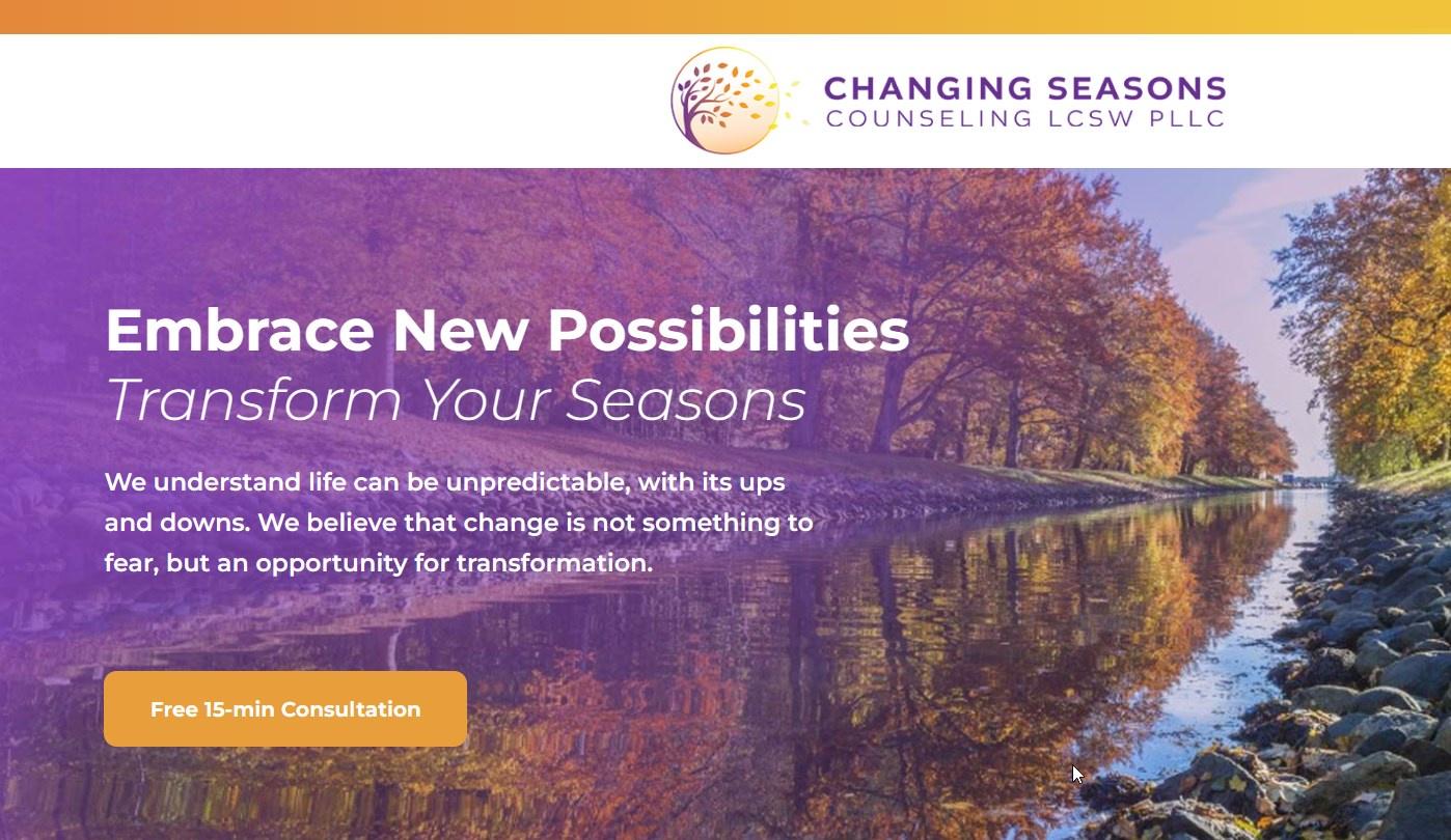 Therapist Port Jefferson NY | Changing Seasons Counseling LCSW